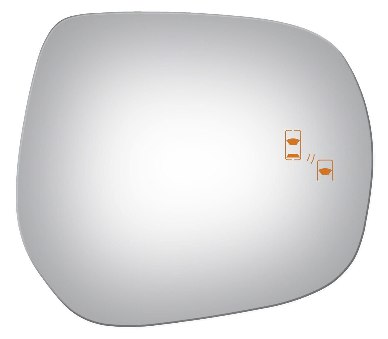 Convex Passenger Side Replacement Mirror Glass for 14-17 Lexus GX460 W ...