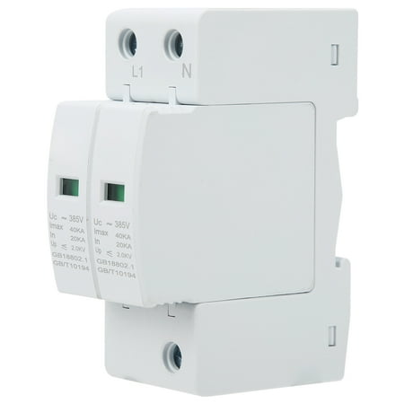 Anti-Thunder Module, PC SEGLY-40kA 2P Photovoltaic Surge Protection For ...