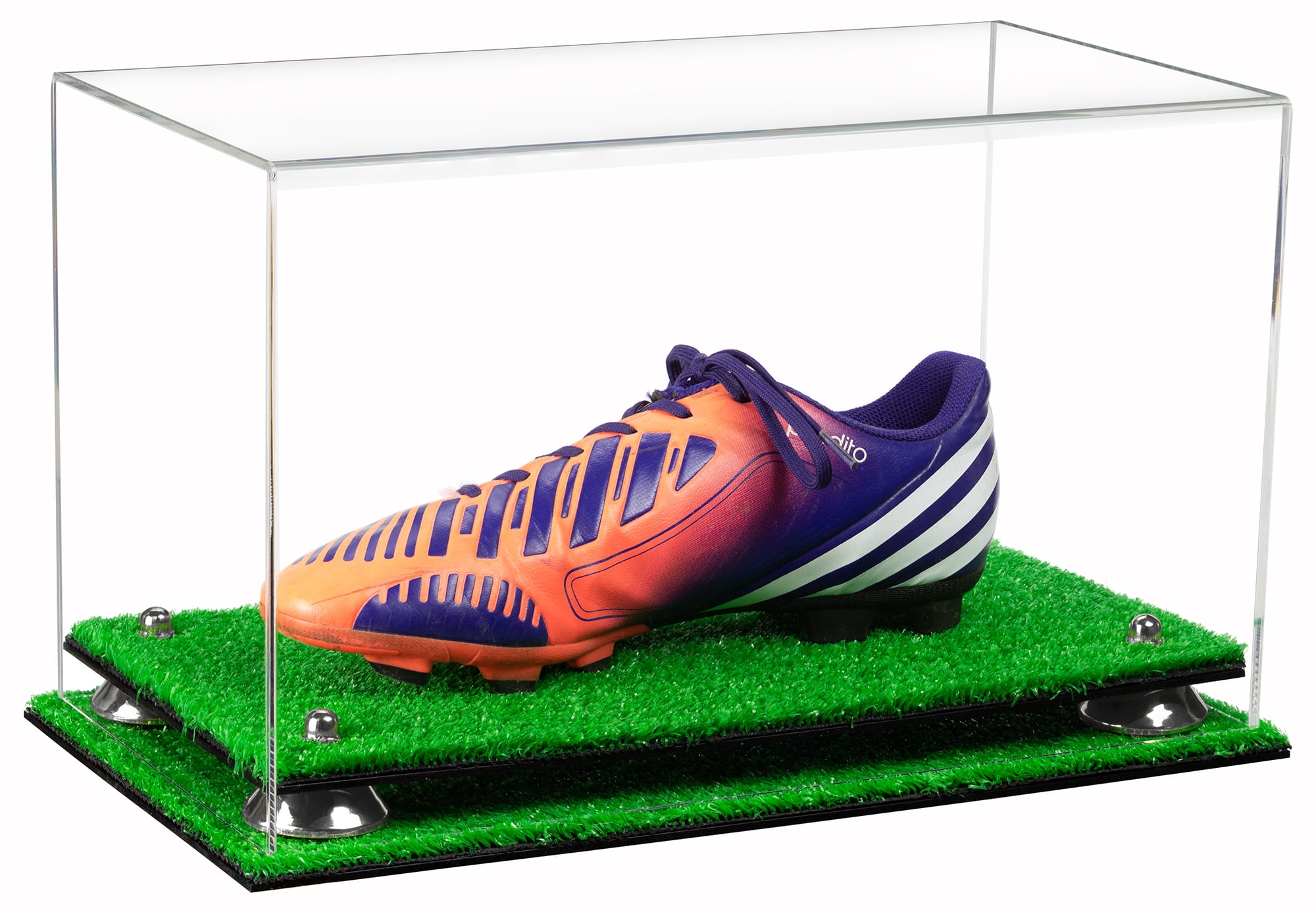 Deluxe Clear Acrylic Large Shoe Display Case for Basketball Shoes ...