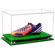 Deluxe Acrylic Large Shoe Display Case for Basketball Shoe Soccer Cleat ...