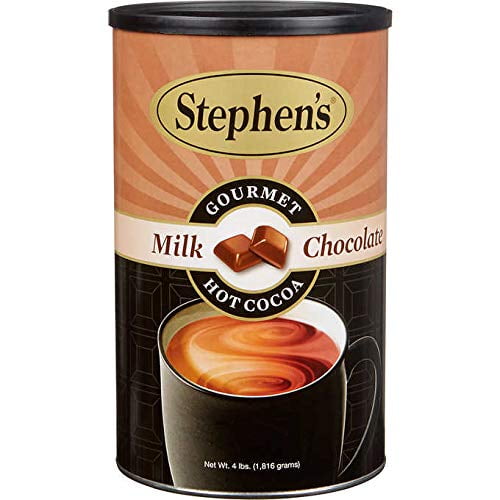 Stephens Gourmet Hot Cocoa, Milk Chocolate - 4lb. Canister - Walmart.com