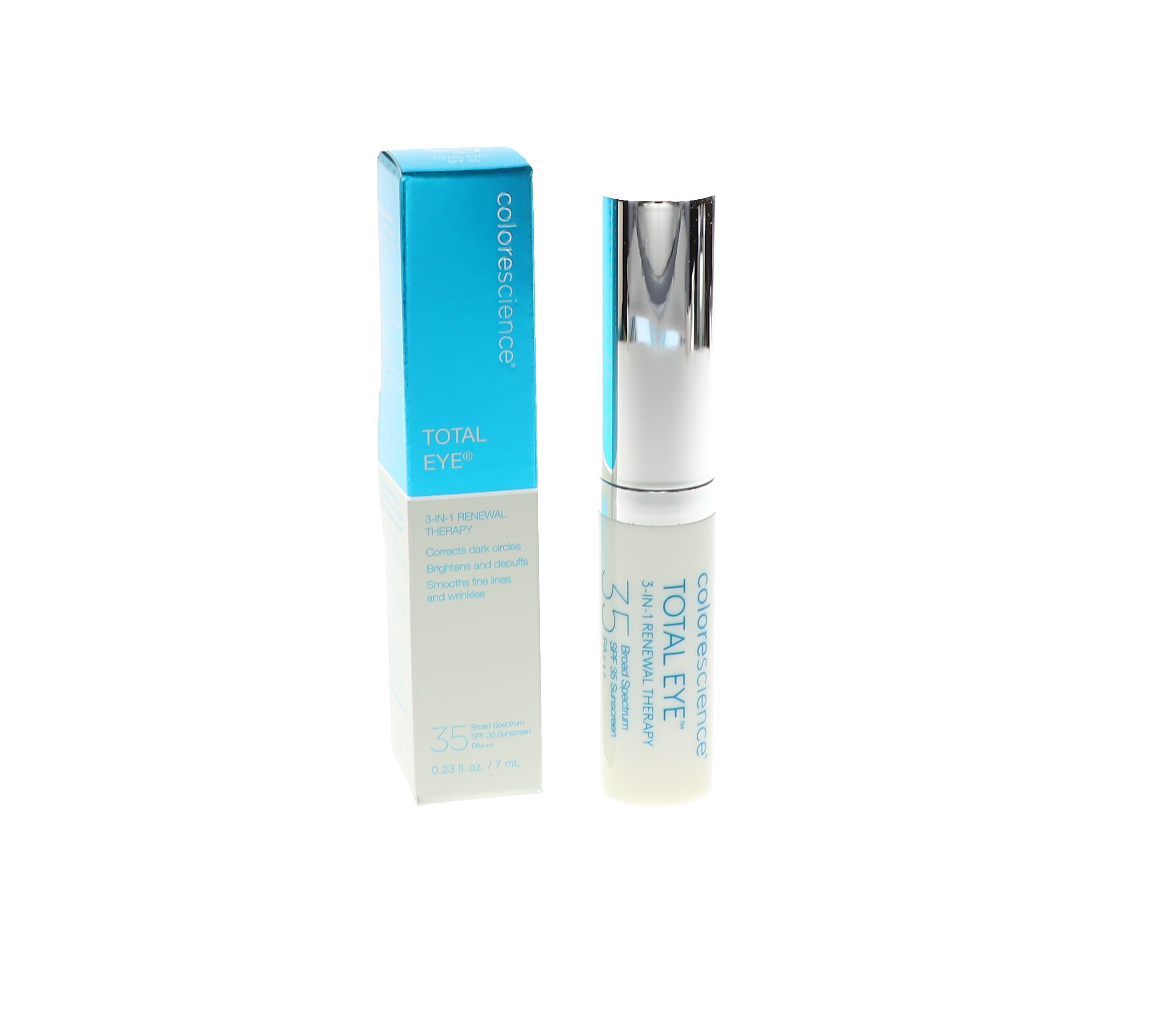 Colorescience Total Eye Three in One Renewal Therapy SPF 35 Tan 0.23 oz ...