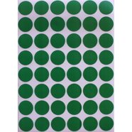 Royal Green 3 inch Color Code Labels 75MM (7.5CM) Black Dots Stickers ...