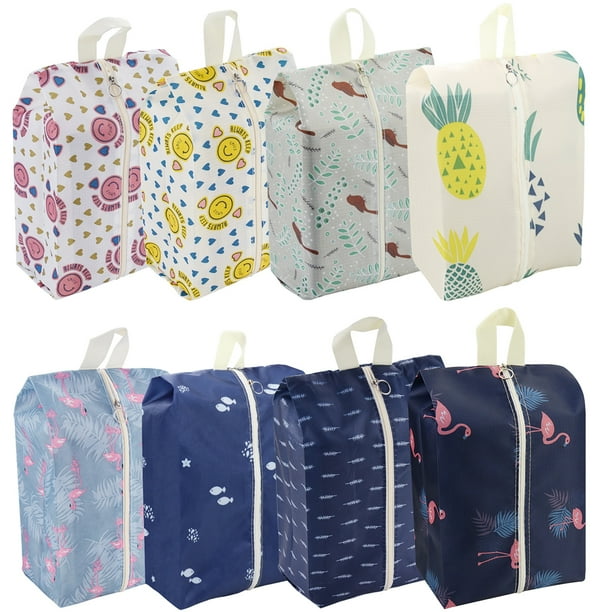 Travel Shoe Bags Waterproof Portable Shoe Storage Pouch with Handle for ...