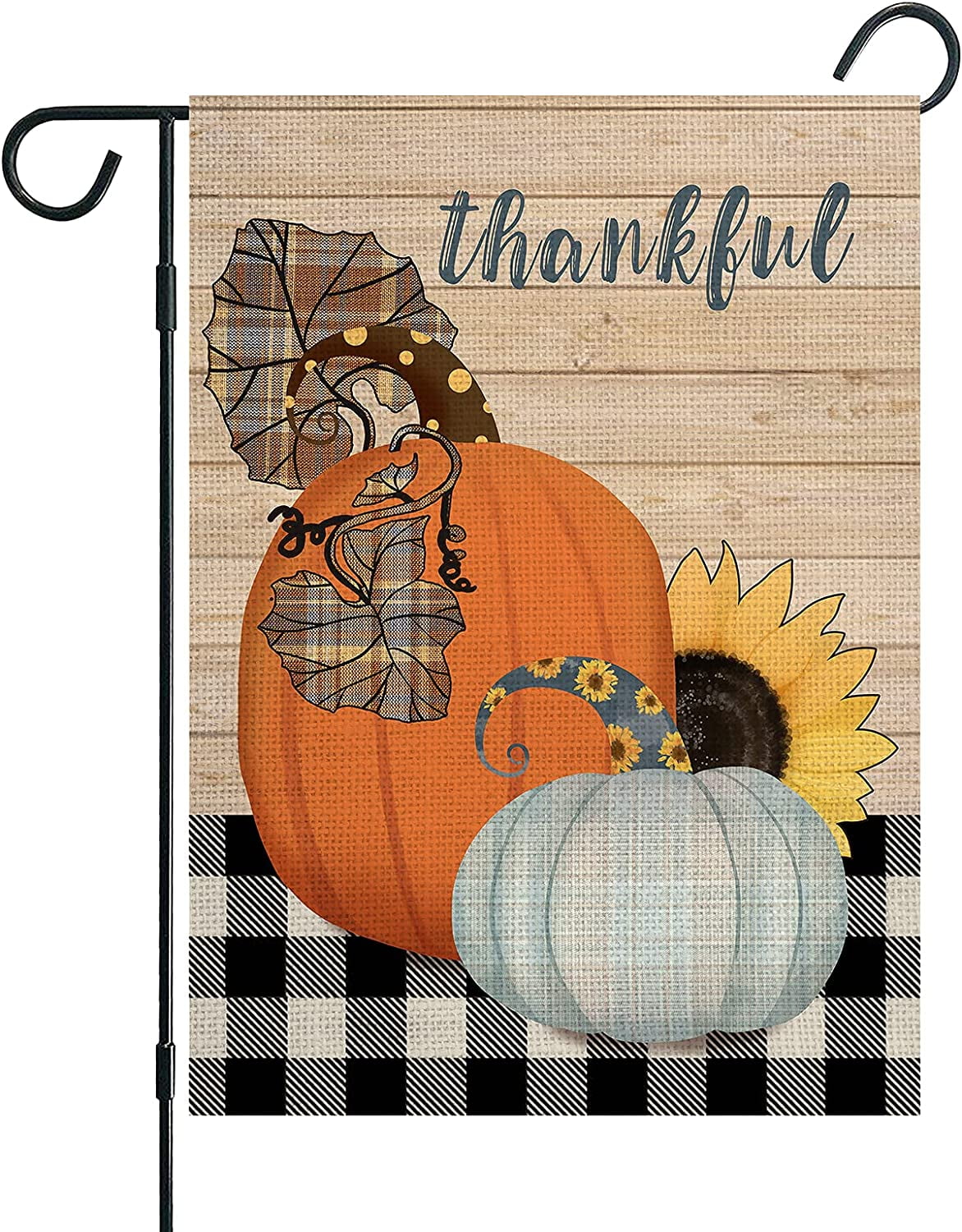 Welcome Fall Garden Flag 12 x 18 Inch Double Sided Autumn House Flag ...