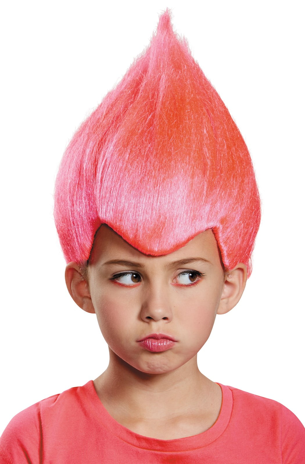 Men's Pink Troll Wacky Wig Child - Walmart.com - Walmart.com