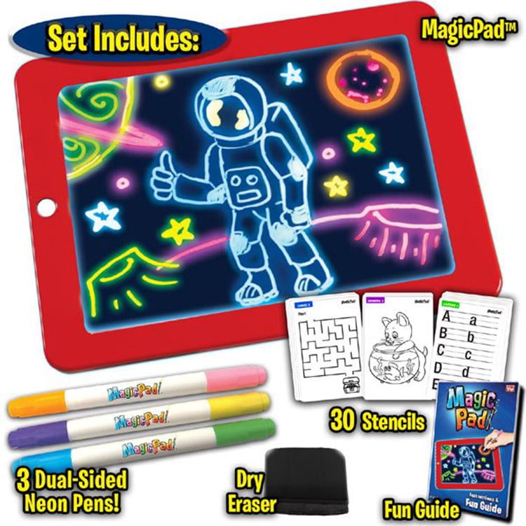 Magic Pad 3D Magic Drawing Pad Children Educational Sketchpad Drawing ...
