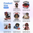16Pcs 16 Styles Plastic Heat Transfer Film Logo Stickers Set for DIY T ...