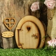 Wooden Door Narnia Door. Three-dimensional Assembly Kit Door Craft Wooden - Walmart.com