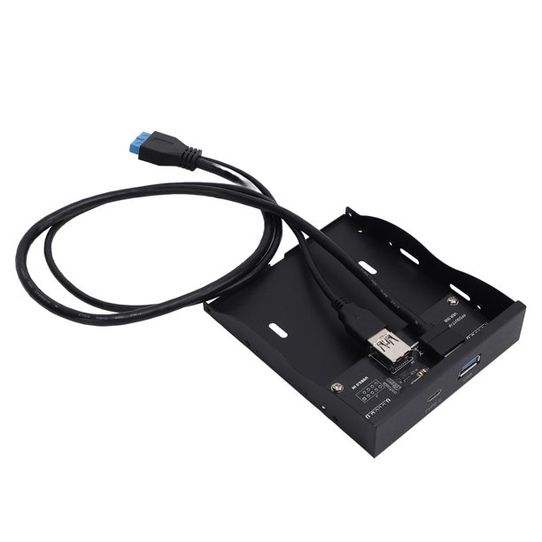 USB 3.0 Front Panel Hub, Safe Compact Type C Front Panel Floppy Bay ...
