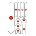 Premium Bike , High /Forks/Tubes Decals Protects Your Bike From ...