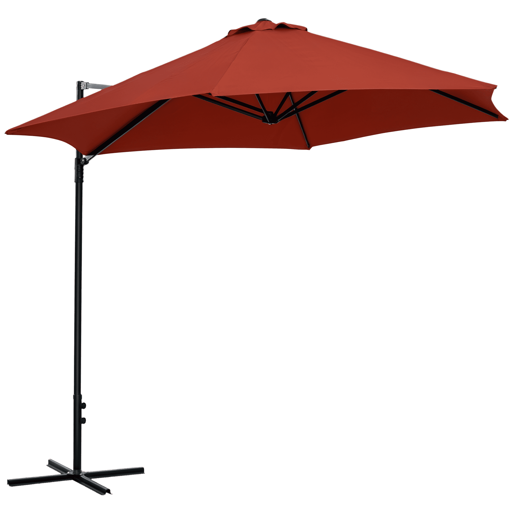 Click here for Outsunny 8.5ft Offset Patio Umbrella 360° Rotation... prices