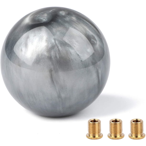 Marble Style Round Ball Gear Shift Knob Acrylic Shifter Knobs Stick ...