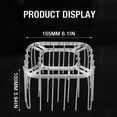 BIZHUA 304 Stainless Steel Air Fryer Rack 56 Pin, Square Flat Baking ...