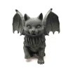 Ebros Gothic Winged Cat Gargoyle Shelf Sitter 4" Wide PC Monitor Topper ...