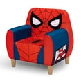 Marvel Spider-Man Kids Foam Chair, Red, Cozy Padded Furniture for ...
