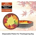 Caltero Fall Paper Plates and Napkins, Fall Dishes, Thanksgiving ...