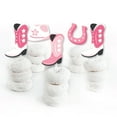 Big Dot of Happiness Rodeo Cowgirl - Dessert Cupcake Toppers - Pink ...