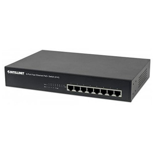 Outdoor Ethernet Switch, Intellinet 561075 8-port Poe Home Ethernet ...