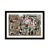 Banksy Graffiti Street Art Collage - Walmart.com