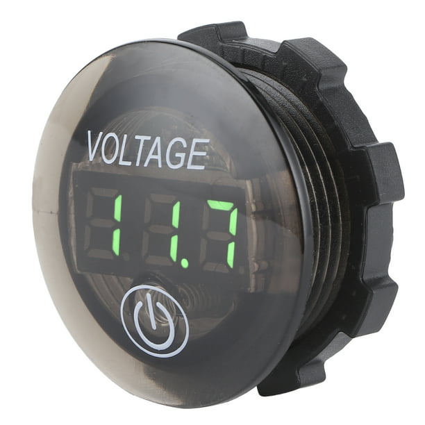 Voltage Meter, Car Voltmeter Digital Voltmeter Energy-saving With Touch ...