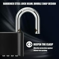 2 Pack Outdoor Combination Padlock, [Design of Hidden Password ...