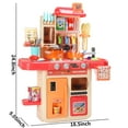 NETNEW 89 PCS Kitchen Playset Kids Kitchen Toys for Girls 3-6 Years ...