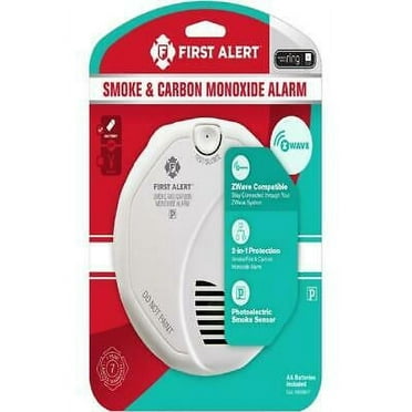 First Alert Battery-Powered Electrochemical Carbon Monoxide Detector ...