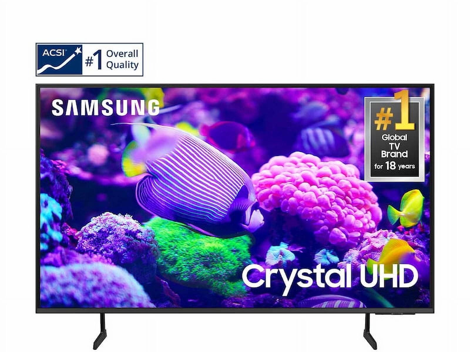 Televisor Samsung 55' Clase DU7200 Crystal Display 4K LED Ultra HD HDR Smart Tizen TV ...