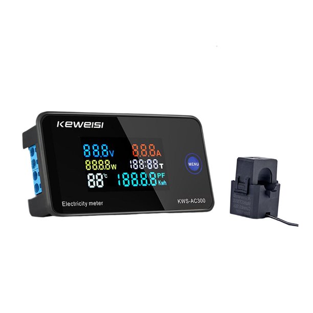 relayinert Electricity Meter Digital Ampermeter Voltmeter Timing Usage ...