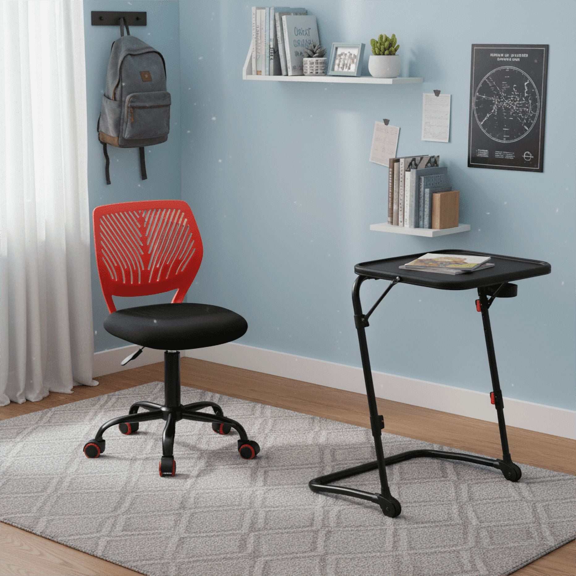 Click here for Homy Casa Kids Folding Study Desk And Ergonomic Sw... prices