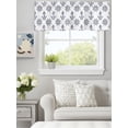 Curtain Valance for Windows, Nautical Anchor Ship Rudder Kitchen ...