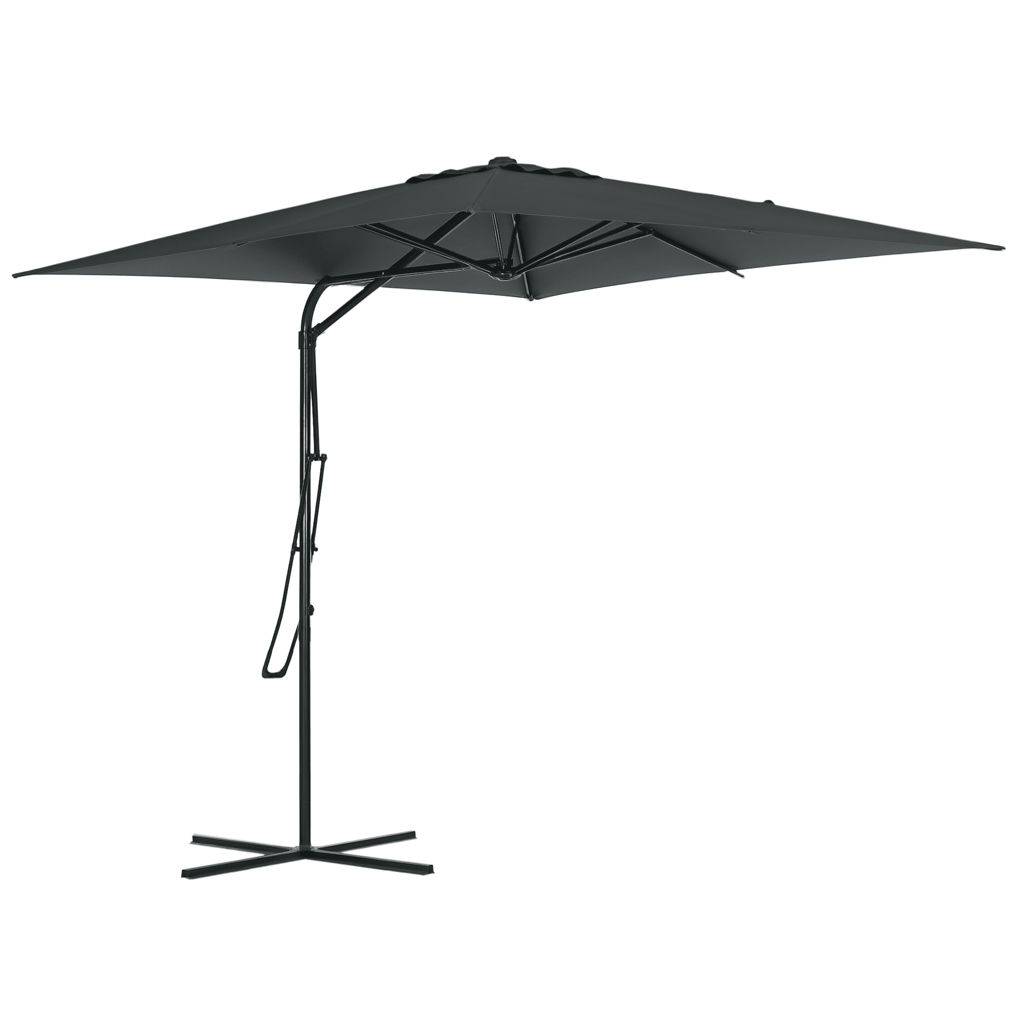 Click here for Outsunny 8ft Cantilever Umbrella Offset Patio Umbr... prices