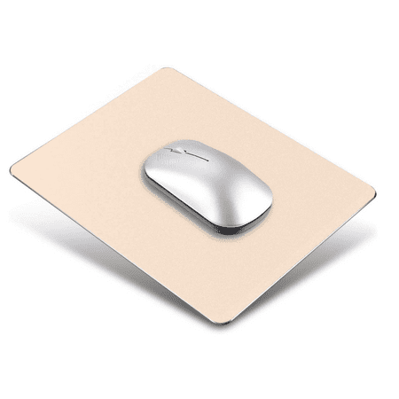 Metal Aluminum Mouse pad, Smooth Magical Ultra-Thin Hard Mouse pad for ...