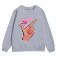 Autumn And Winter New Valentine's Day Fashionable And Cute Finger Print ...