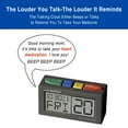 MEDCENTER Your Minder Voice Record and Replay Reminder Clock with Loud ...