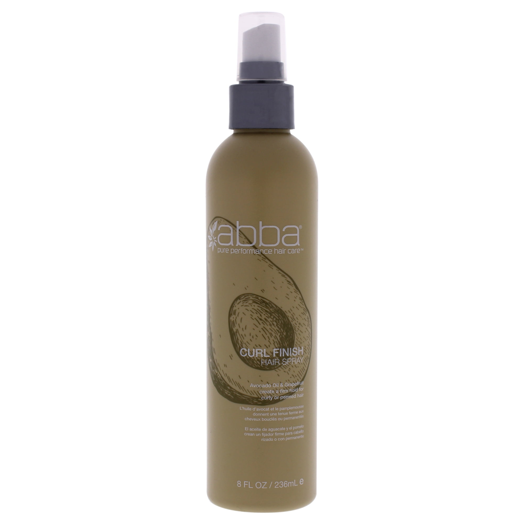 Spray de acabado Pure Curl ABBA ABBA Pure Curl Finish Spray Hair Spray ...
