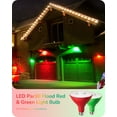 EDISHINE Colored Bright Spotlight LED Bulbs, Outdoor Use, 18W (120W ...