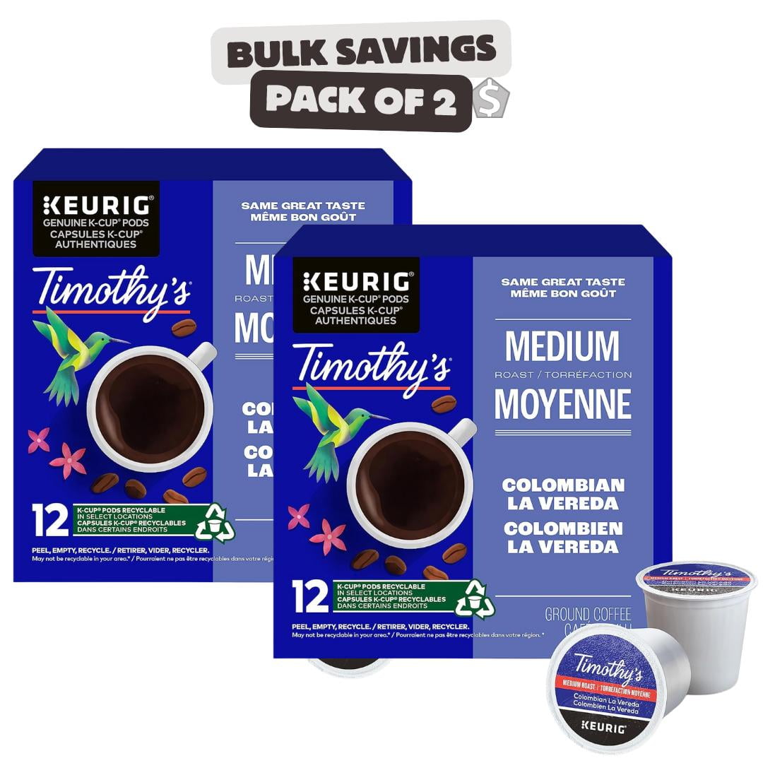 Click here for Timothys Colombian La Vereda K - Coffee  24 Count... prices