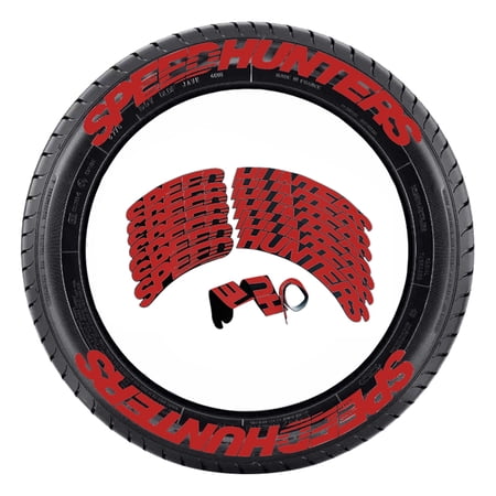 MASO Car Tire Decals Wheel Lettering Stickers, Car Letter Stickers ...