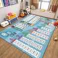Cartoon Children's Carpet Track Living Room Sofa Coffee Table Floor Mat ...