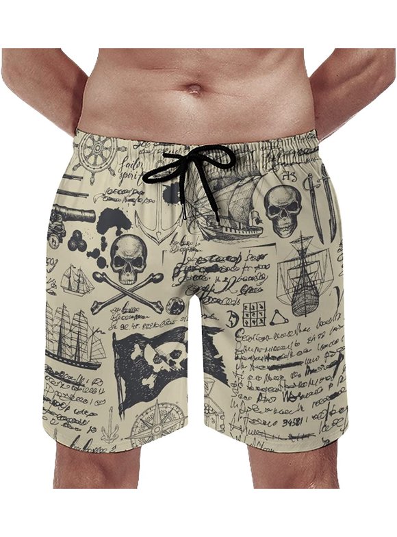 Pirate Swim Trunks