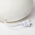 Ceramic Speckled Table Lamp White (Includes LED Light Bulb) - Threshold ...
