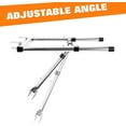 Ladder Stabilizer, Heavy Duty Adjustable with Triangular Support ...