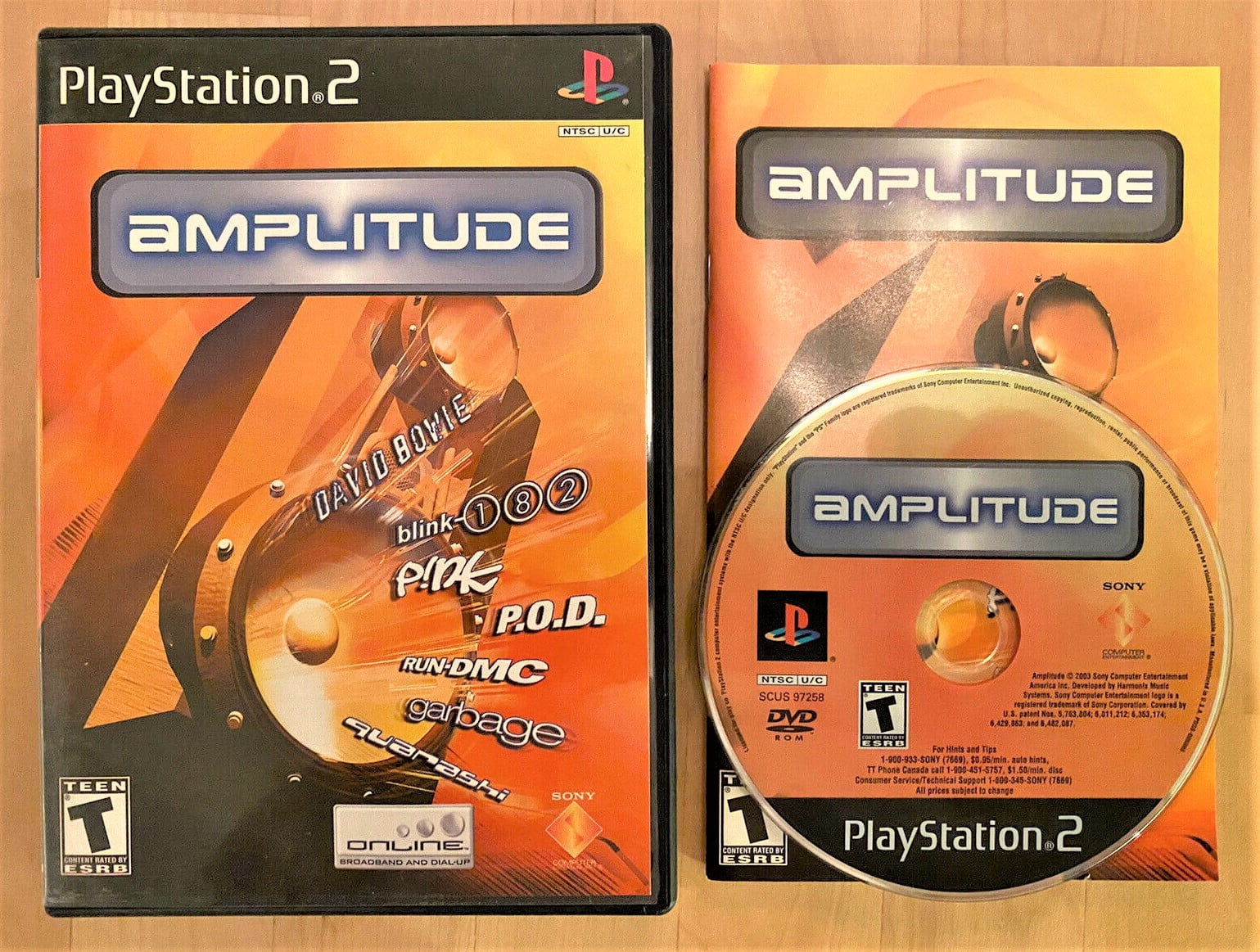 Pre-Owned Amplitude - PlayStation 2 - Walmart.com