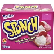 Marinela Sponch Marshmallow Cookies, Crisp Mexican Sponge with Coconut ...