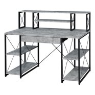 Transitional Wooden Writing Table With Lift Top, Brown - Walmart.com