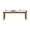 The Pioneer Woman Callie Vintage Floral Dining Bench Made With Solid ...