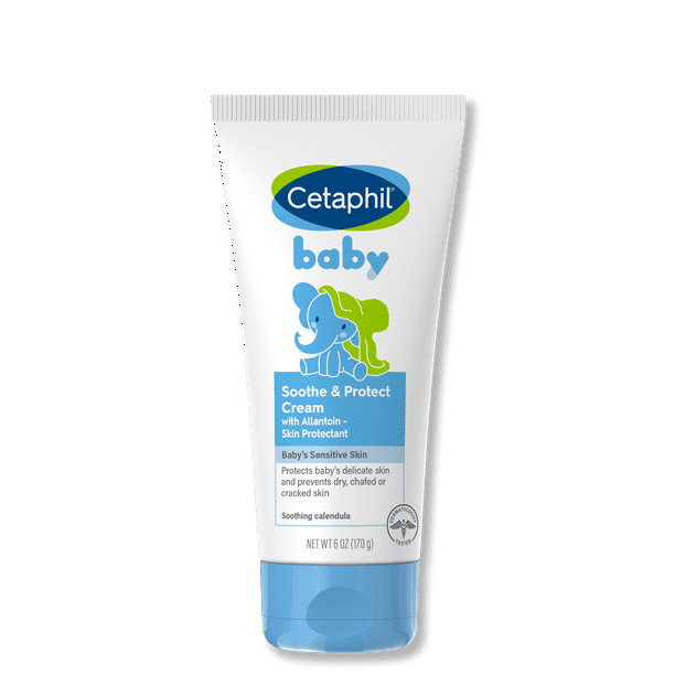 Cetaphil Baby Soothe & Protect Cream with Allantoin Skin Protectant, 6 ...