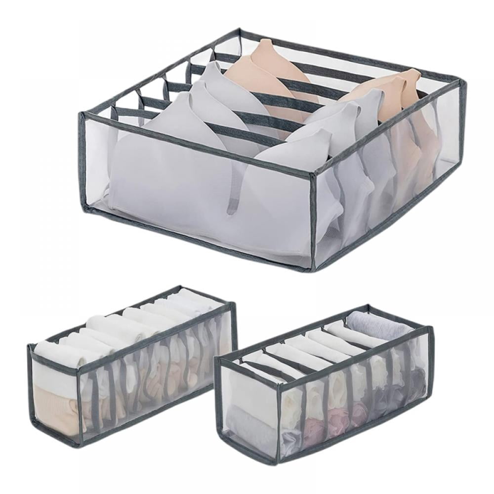 Drawer Type Folding Compartment Storage Box Wardrobe Storage Basket ...